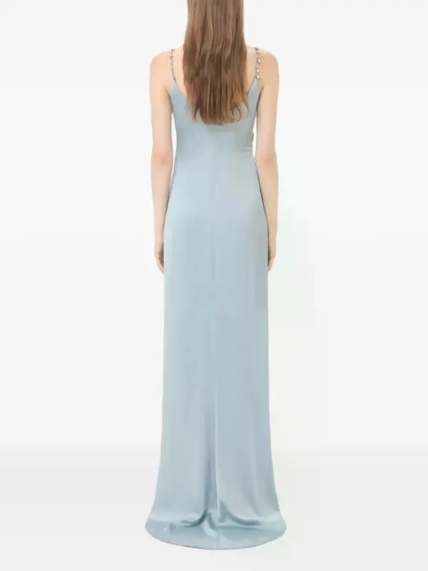 Valentino Garavani Embroidered Cady Satin Gown