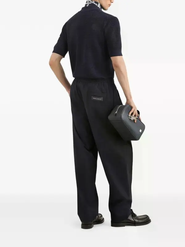 Dolce & Gabbana Cotton Poplin Jogging Trousers