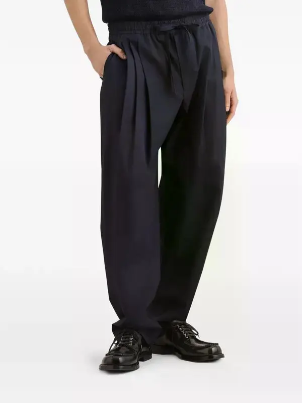 Dolce & Gabbana Cotton Poplin Jogging Trousers