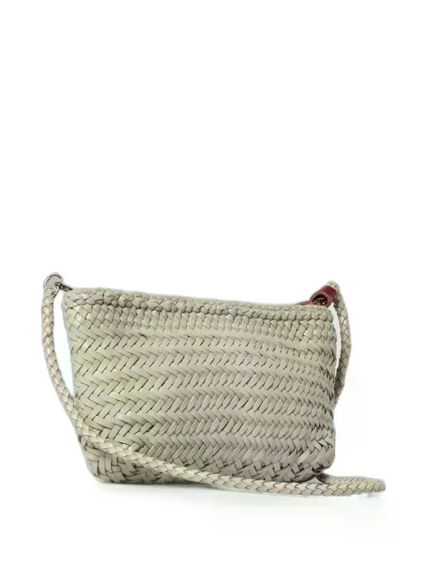 VIPERA Goya Woven Leather Shoulder Bag