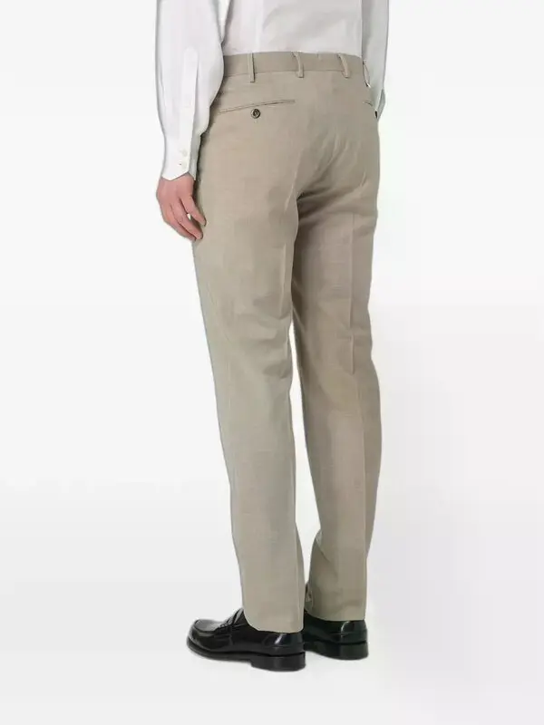 PT TORINO Pressed-crease Tailored Trousers