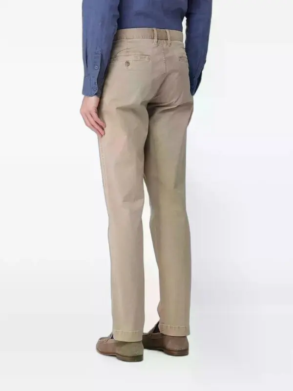 BLAUER. Straight-leg Chino Trousers