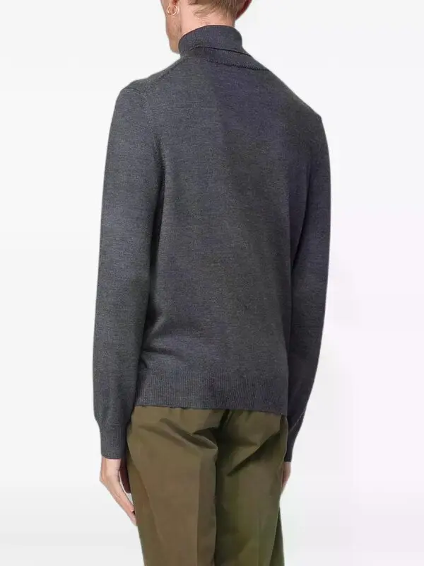 FAY Roll Neck Wool Sweater