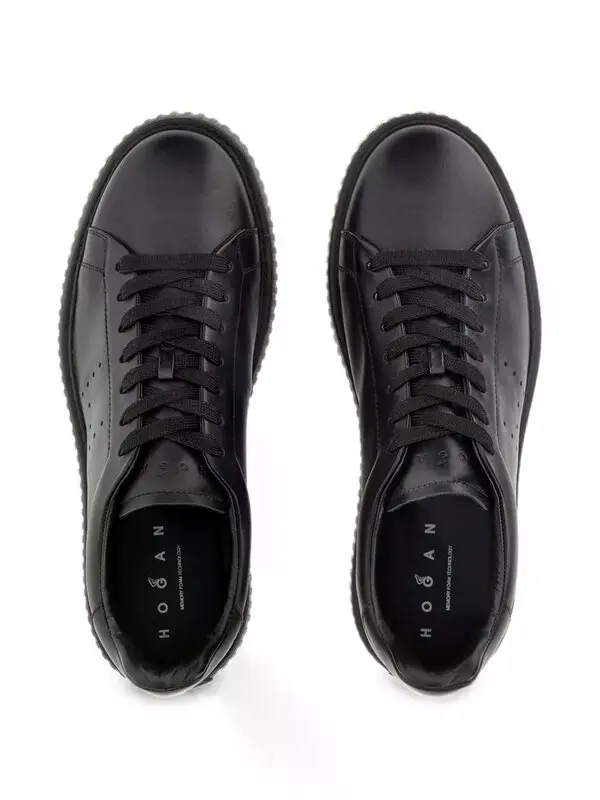 Hogan Perforated H Logo Sneakers