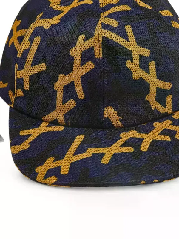 Ermenegildo Zegna Printed Mesh Baseball Cap