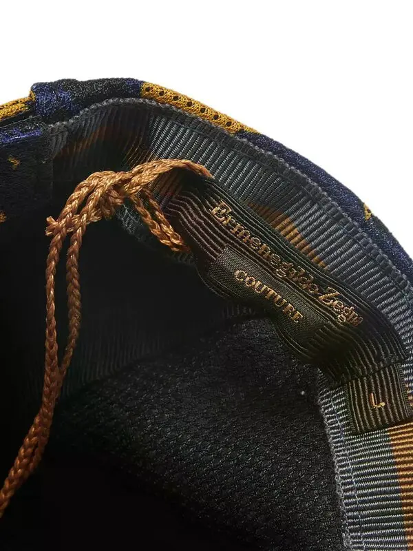 Ermenegildo Zegna Printed Mesh Baseball Cap