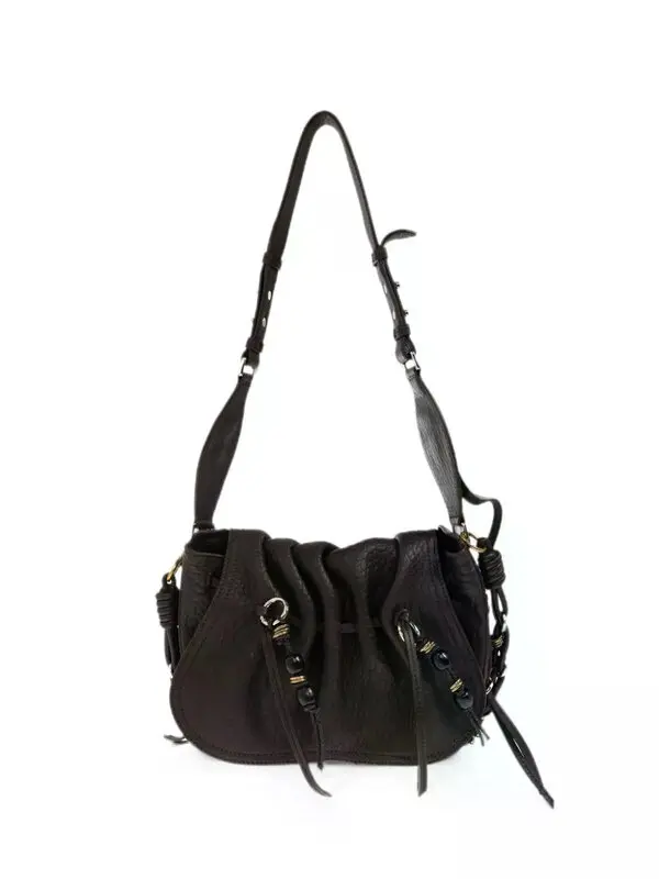 Isabel Marant Étoile Bolton Beaded Shoulder Bag - Brown