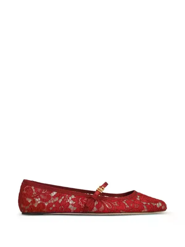 Dolce & Gabbana Lace Ballet Flats