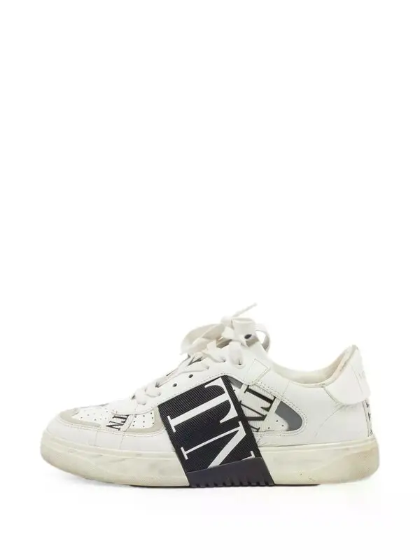 Valentino Garavani Vltn Lace-up Sneakers - White