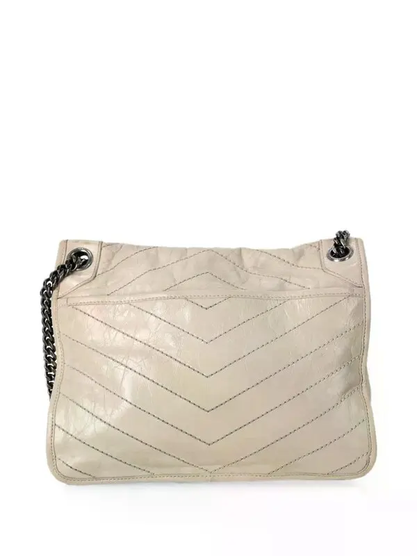 Saint Laurent Niki Crinkled Shoulder Bag