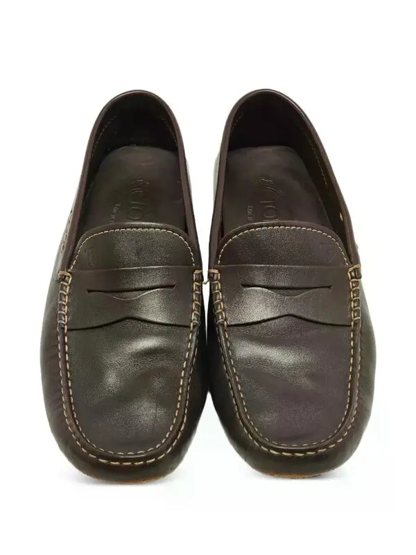 TOD'S Gommino Leather Loafers