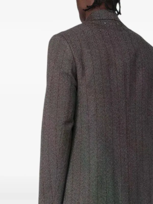 GOLDEN GOOSE Pinstripe Virgin-wool Blazer