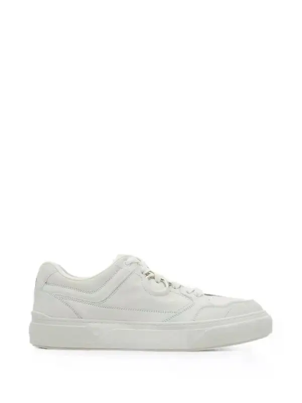 FERRAGAMO Gancini Perforated High Top Sneakers