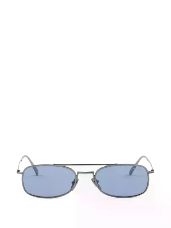 Prada Rectangular Metal Sunglasses