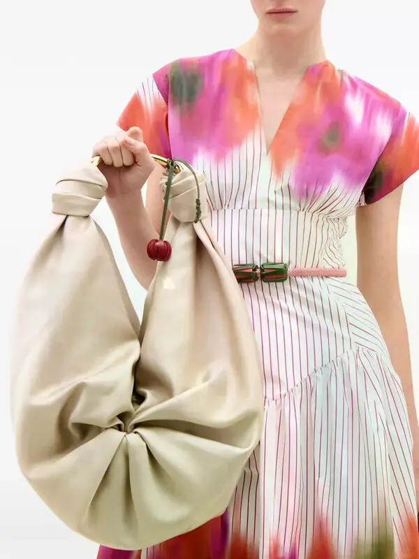 Silvia Tcherassi Multicolour Striped Print Dress