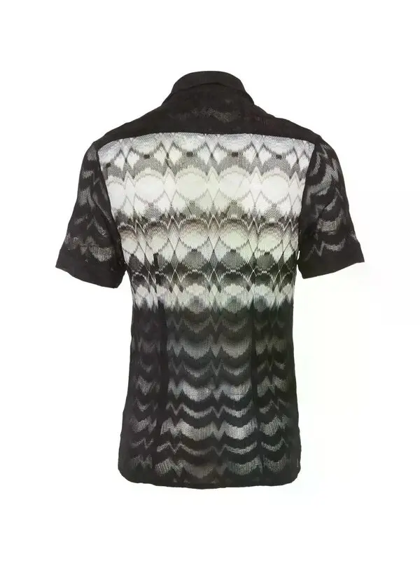 Missoni Sheer Patterned Shirt