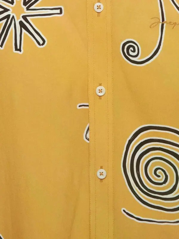 Jacquemus Melo Spiral-print Shirt