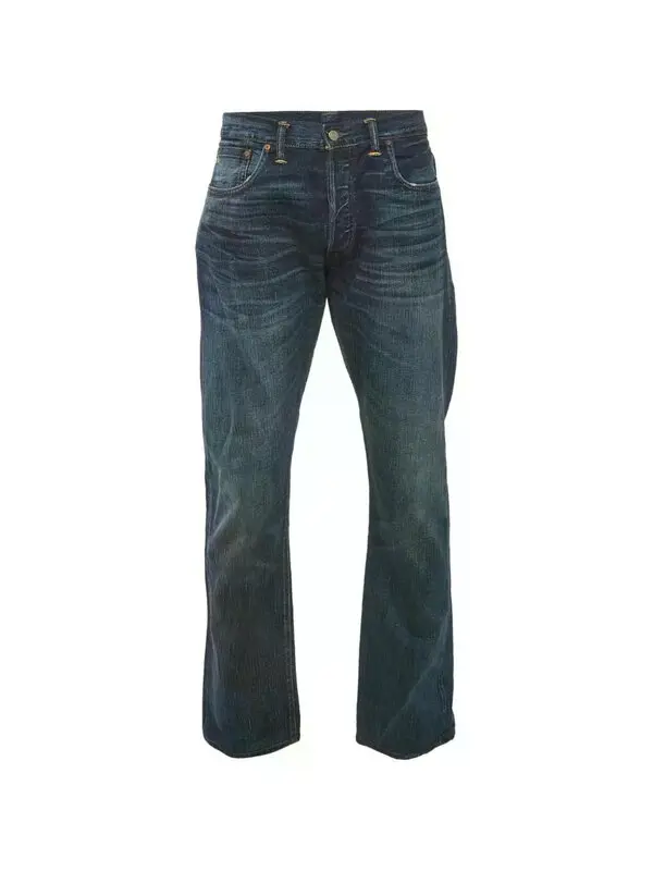 Ralph Lauren Washed Slim-fit Jeans - Blue