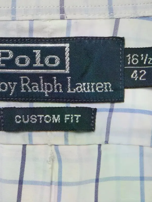 Polo Ralph Lauren Check-pattern Long-sleeve Cotton Shirt
