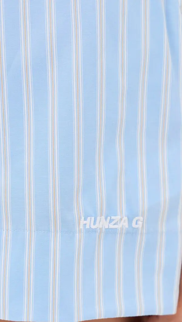 Hunza G Cotton Stripe Shorts