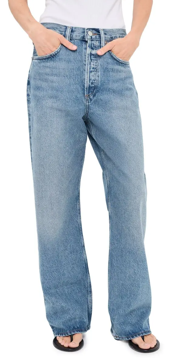 AGOLDE Petite Vintage Loose Jeans - Outbreak