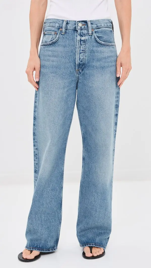 AGOLDE Petite Vintage Loose Jeans - Outbreak