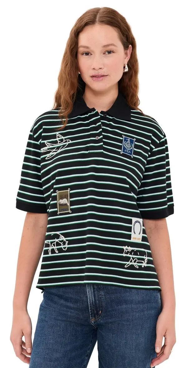 Sea Winslow Craft Polo Shirt - Black