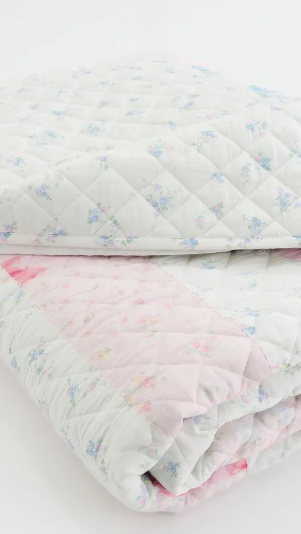 LoveShackFancy American Flag Quilt