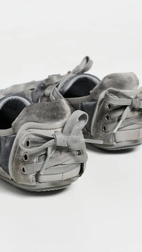 Acne Studios Bilaria Tumbled Suede Ballet Sneakers