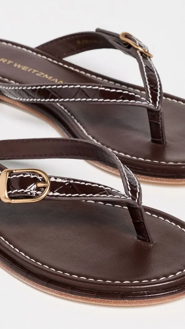 STUART WEITZMAN Park Thong Sandals
