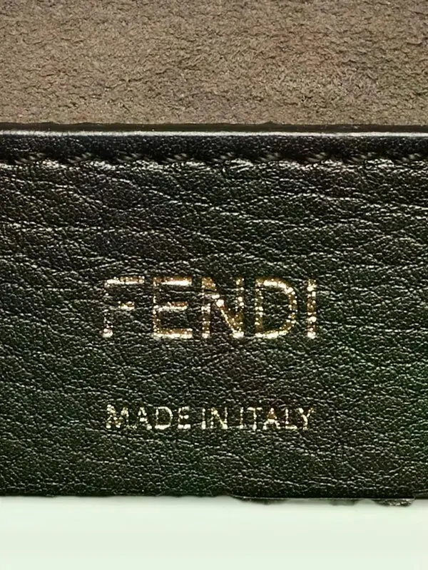 Fendi Kan I Zucca Shoulder Bag