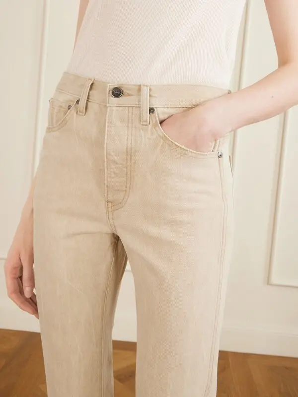 Khaite Finley Straight-leg Jeans