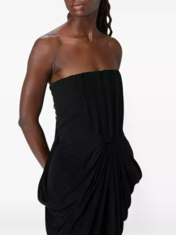 Stella McCartney Draped Strapless Gown