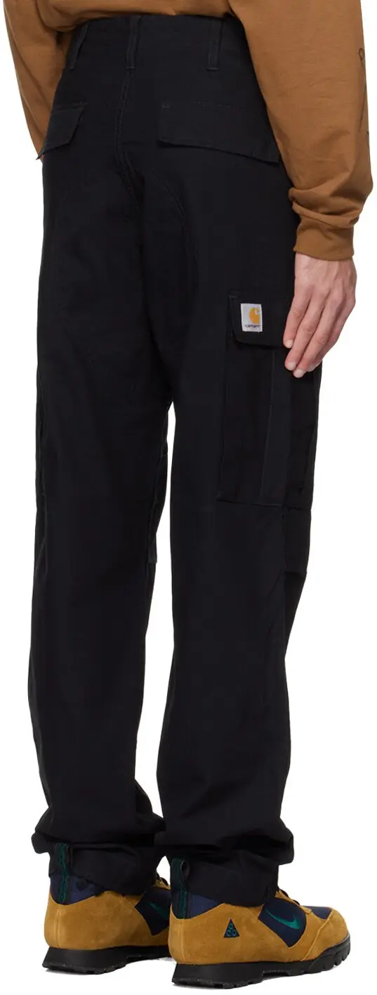 Carhartt Wip Logo Patch Straight Leg Pants