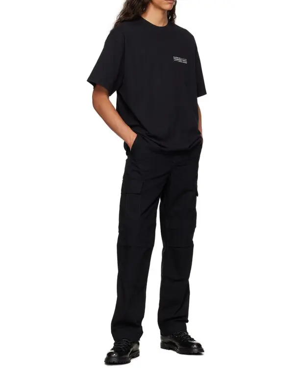 Carhartt Wip Logo Patch Straight Leg Pants