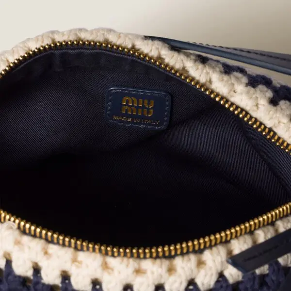 Miu Miu Crochet Pouch