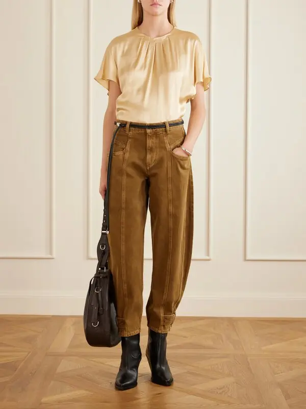 Isabel Marant Étoile Leja Tapered Jeans