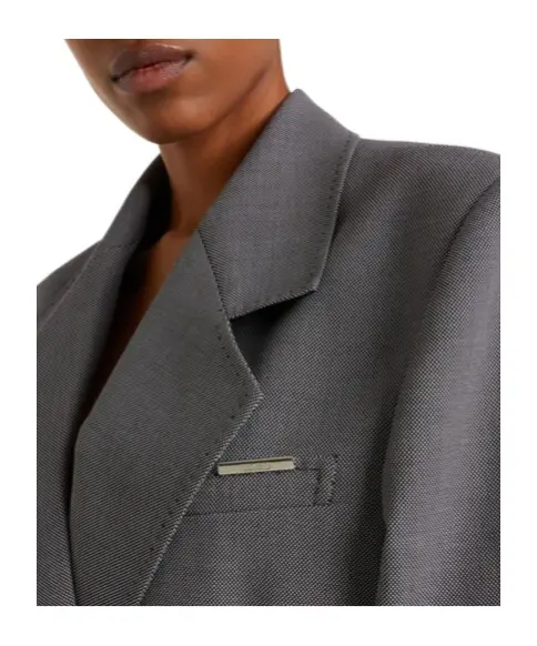 Attico Versatile Minimalist Blazer Jacket