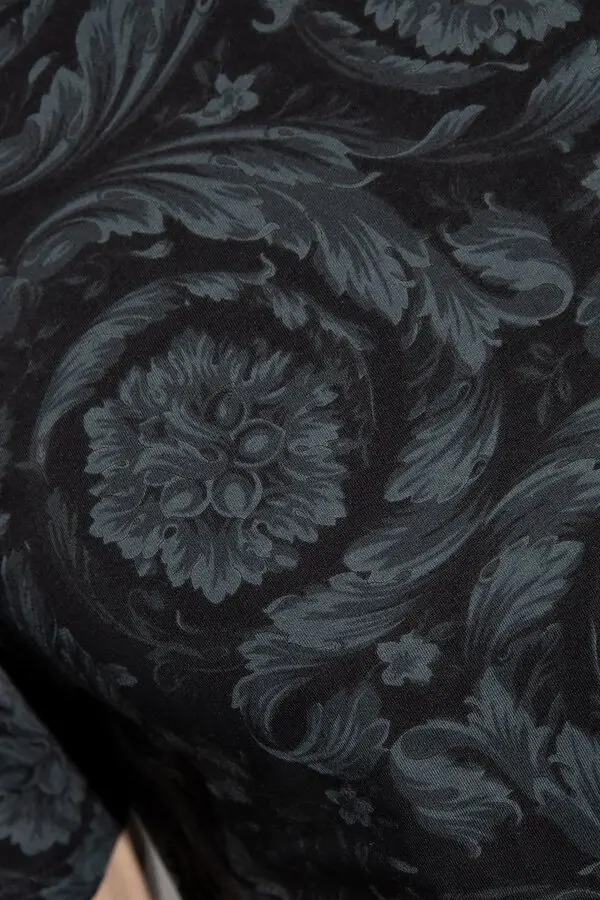 Versace Baroque-printed Crewneck T-shirt