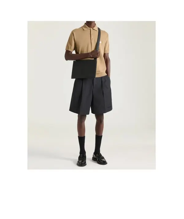 Givenchy Flat Leather Messenger Bag