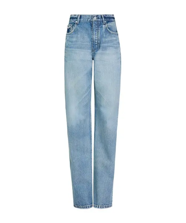 Alaïa Straight-leg Maxi Jeans