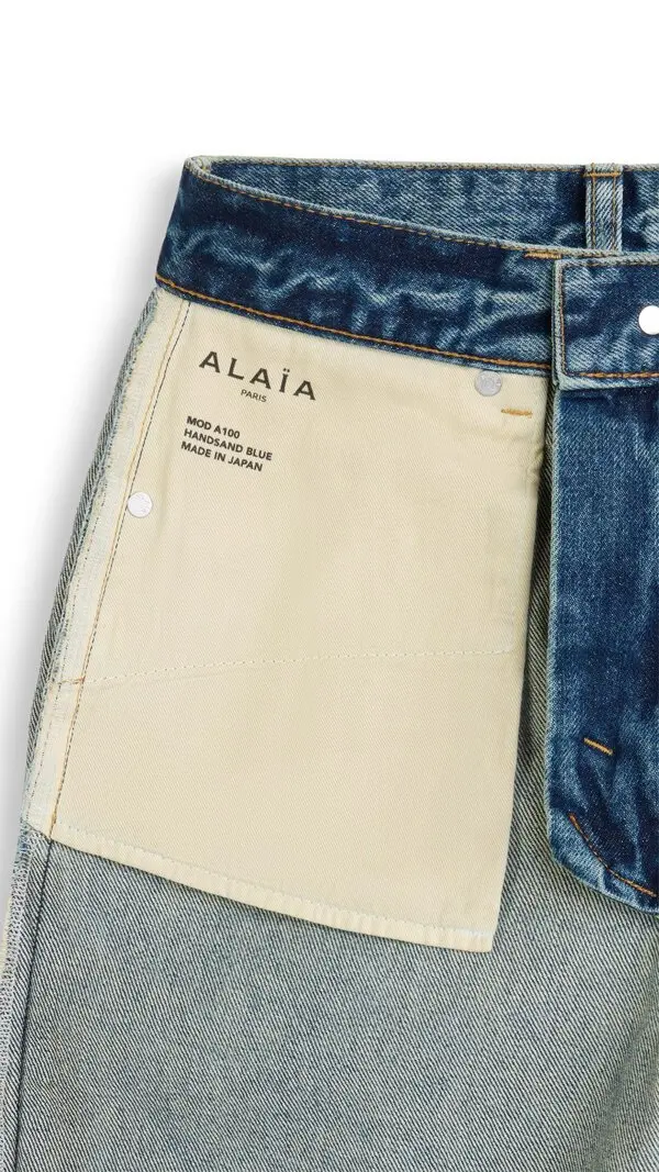 Alaïa Straight-leg Maxi Jeans