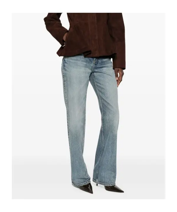 Alaïa Straight-leg Maxi Jeans