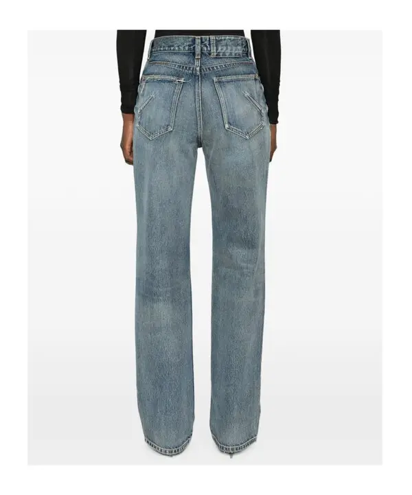Alaïa Straight-leg Maxi Jeans