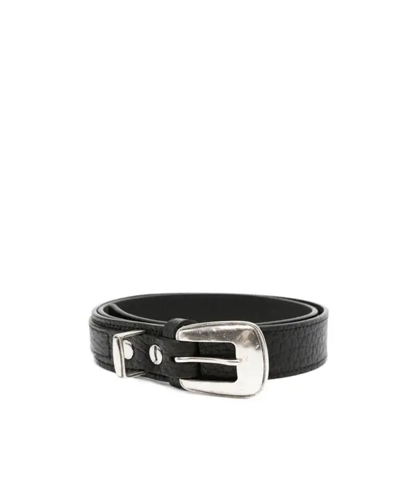 LEMAIRE Buckled Belt - Black