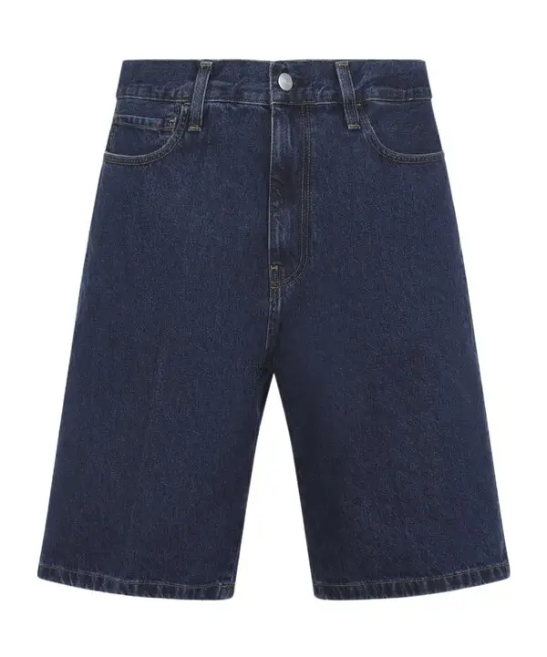Carhartt Work In Progress Denim Shorts With Belt Loops - Black