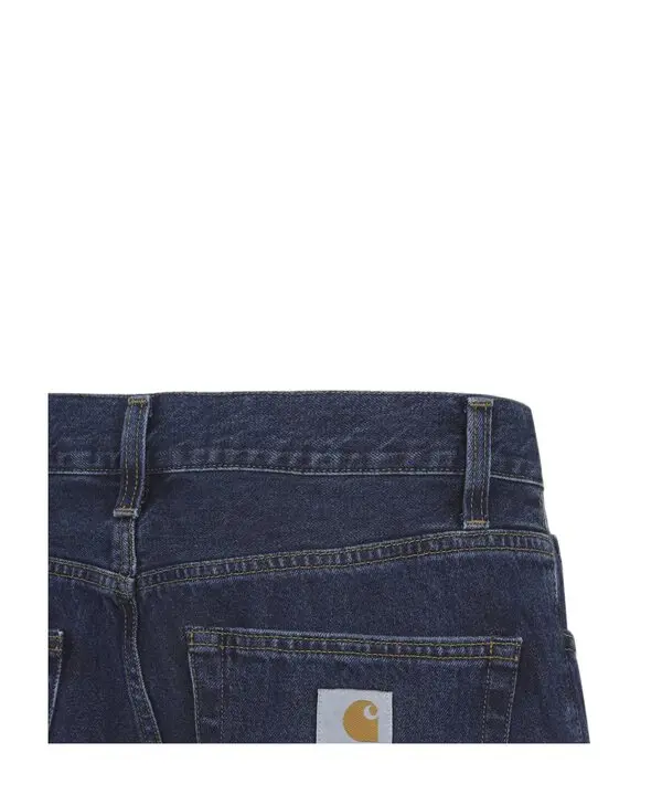 Carhartt Work In Progress Denim Shorts With Belt Loops