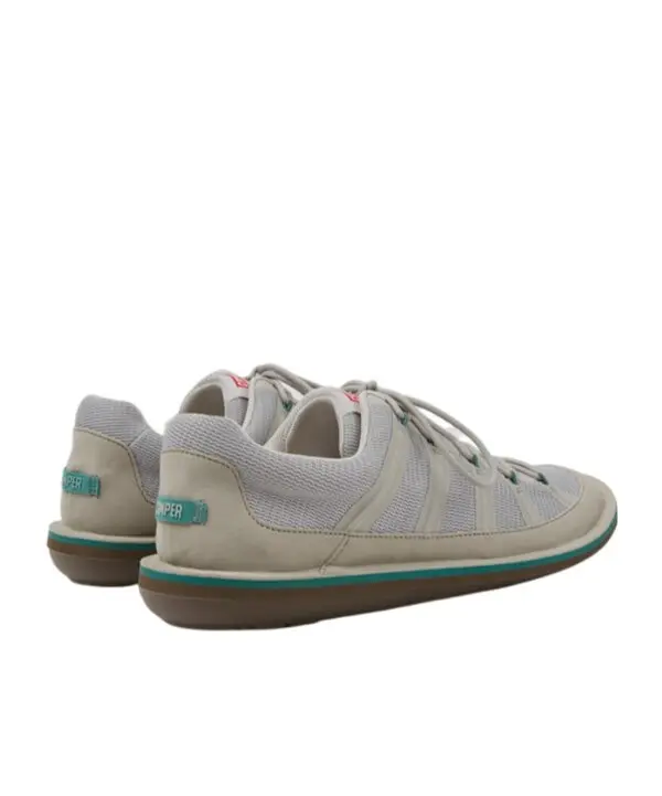 Camper Beetle Gray Textile Shoes For