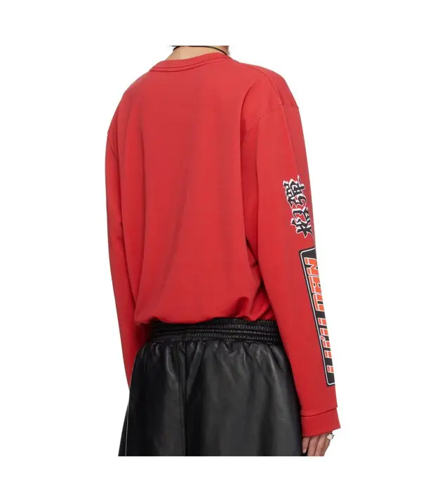 LU'U DAN Oversized Long Sleeve T-shirt