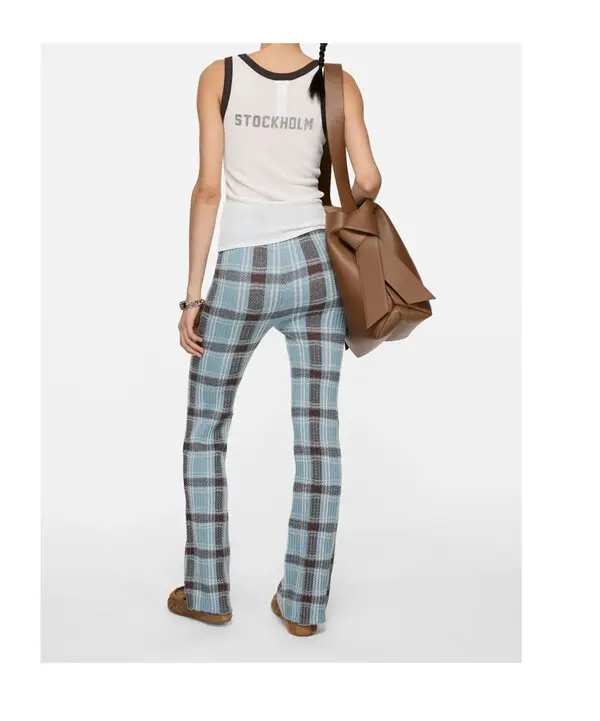 Acne Studios Checked Trousers